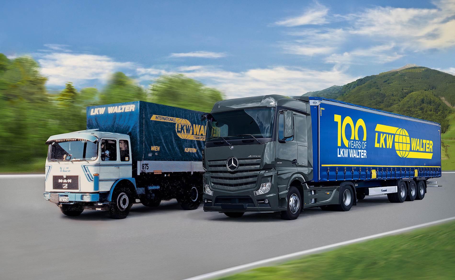 Jubiläum: LKW WALTER feiert sein 100-jähriges Bestehen - Wochenzeitung ...