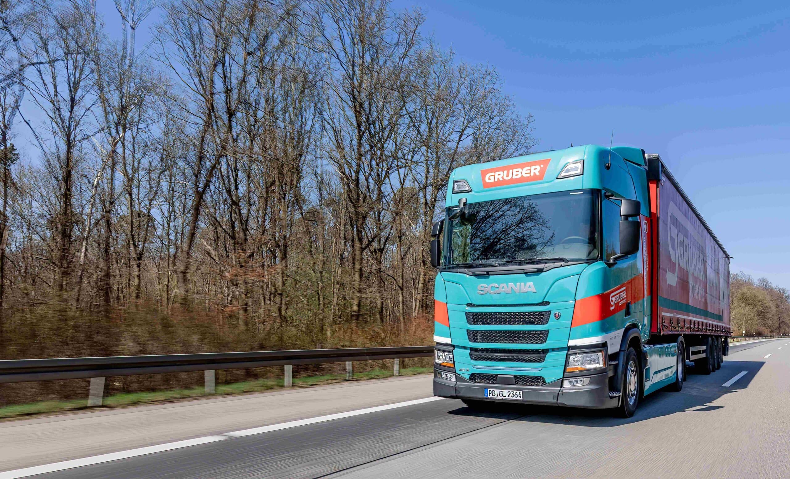 Gruber Logistics: Scania E-Truck für nachhaltigen Transport ...