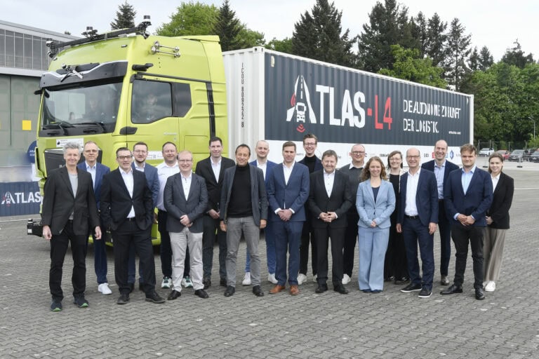 ATLAS-L4: Der autonome Lkw wird Realität - Wochenzeitung Verkehr